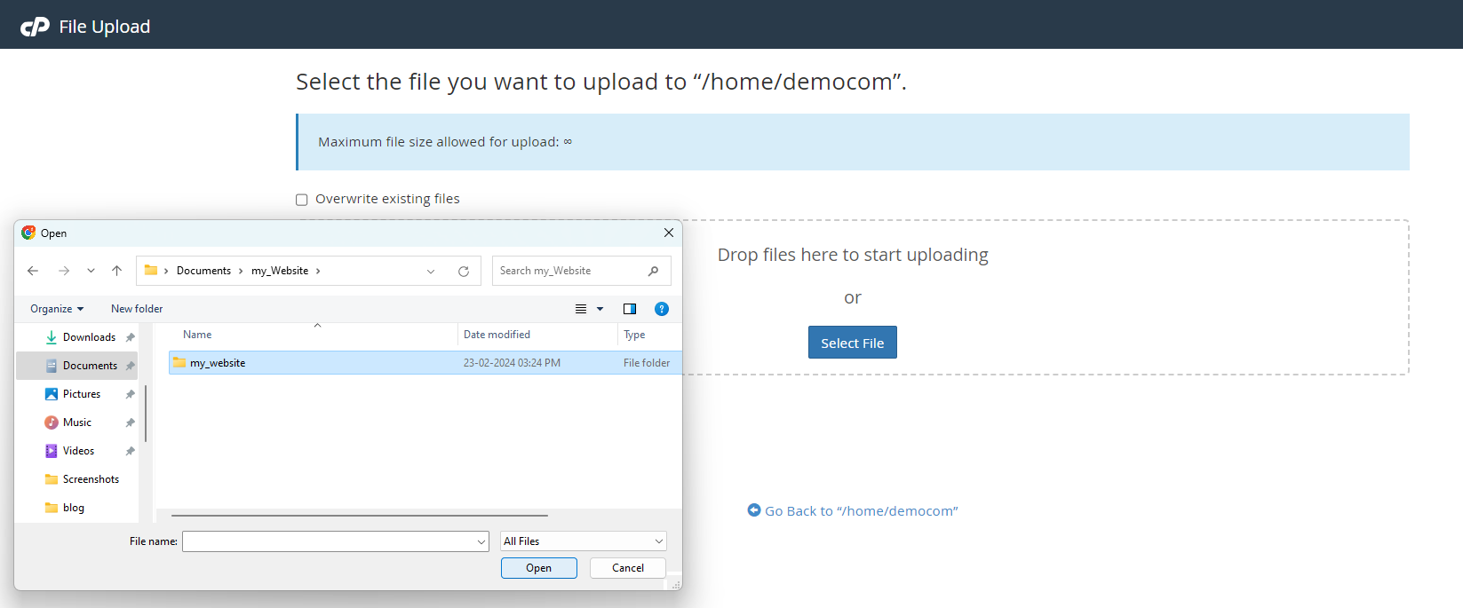#1A Guide to Uploading Website Content in cPanel - Mastering File Manager